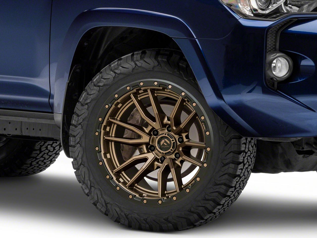 Fuel Wheels Toyota 4-Runner Rebel Matte Bronze 6-Lug Wheel; 20x9; 20mm ...