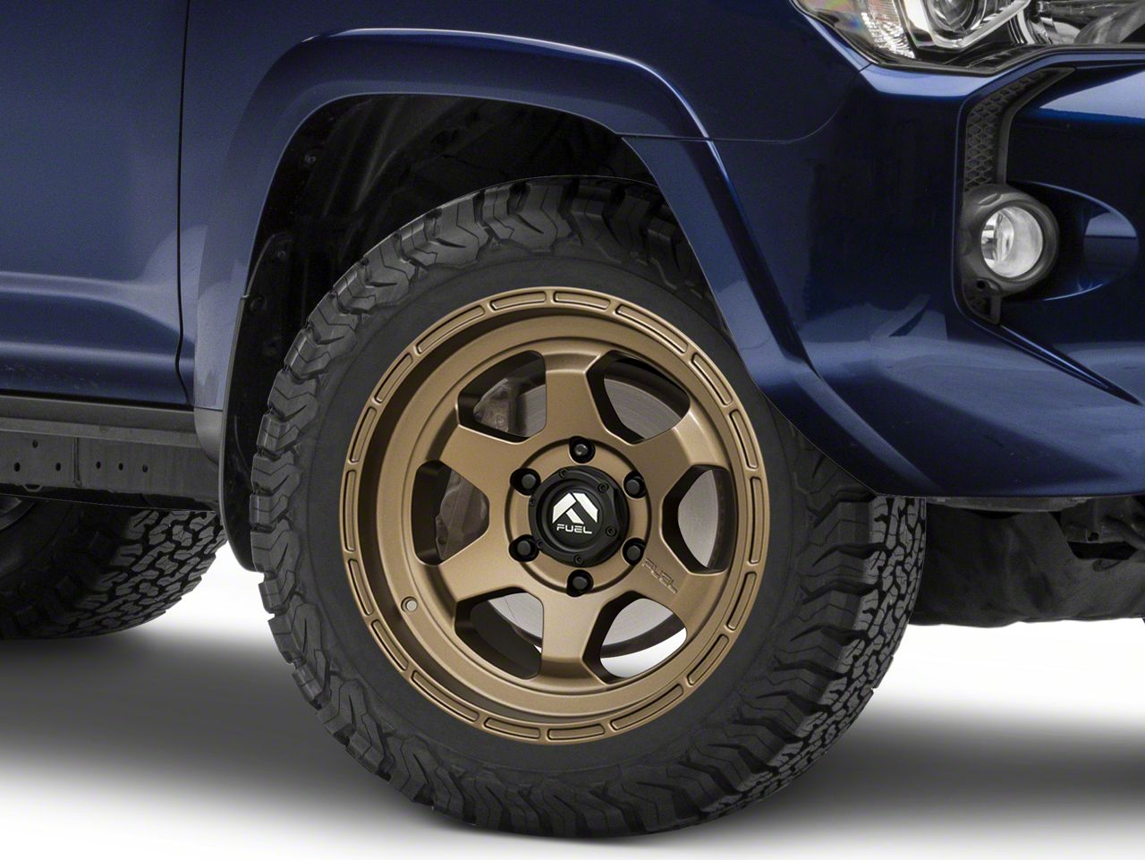 Fuel Wheels Toyota 4-Runner Shok Matte Bronze 6-Lug Wheel; 20x9; 1mm ...