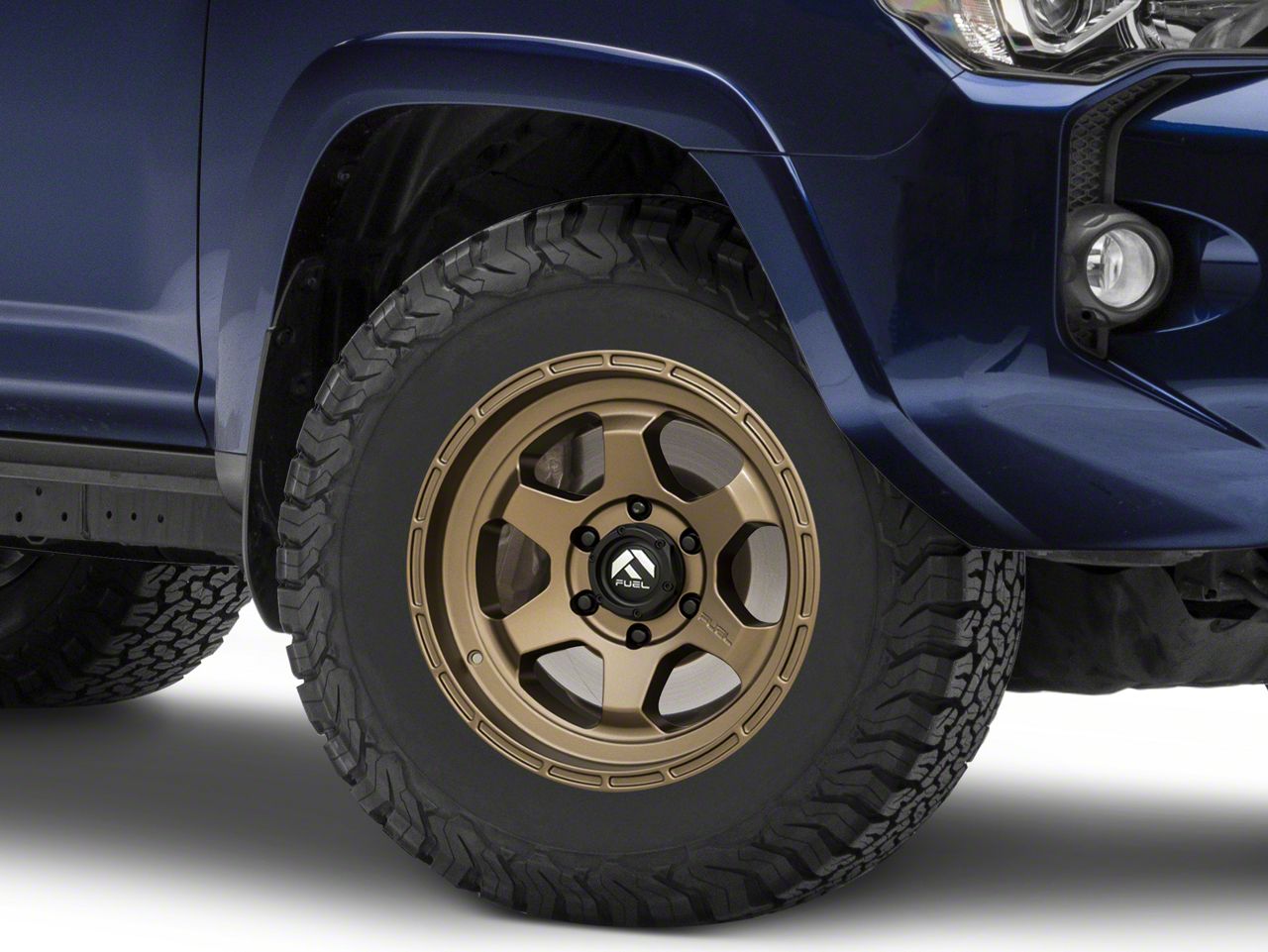 Fuel Wheels Toyota 4-Runner Shok Matte Bronze 6-Lug Wheel; 17x9; 1mm ...