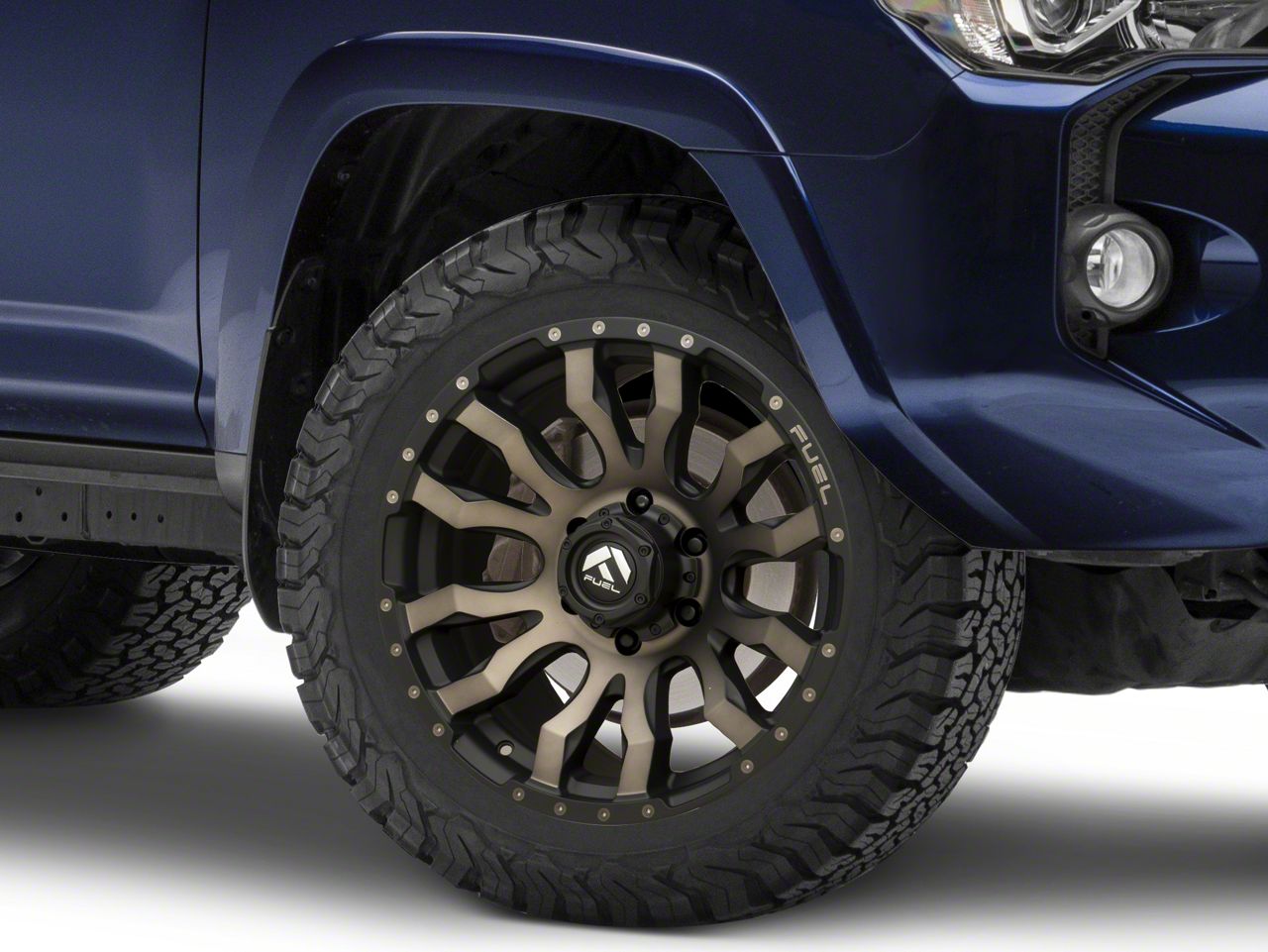 Fuel Wheels Toyota 4-Runner Blitz Matte Black Double Dark Tint 6-Lug ...