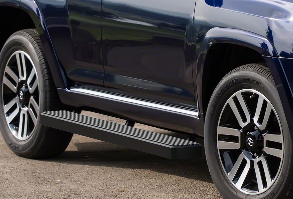 Toyota 4-Runner 6-Inch iStep Running Boards; Black (10-13 4Runner SR5 ...