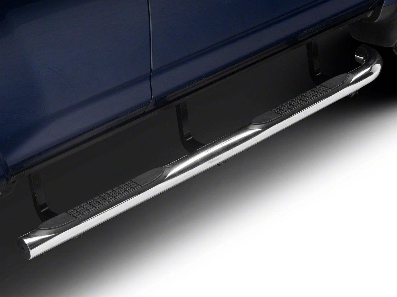 RedRock Toyota 4-Runner 3-Inch Side Step Bars; Stainless Steel TR14360 ...