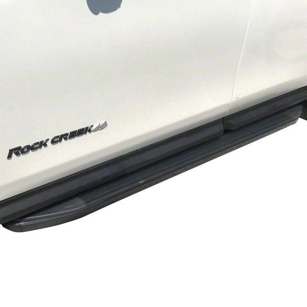 Toyota 4-Runner F6 Style Running Boards; Black (10-24 4Runner ...