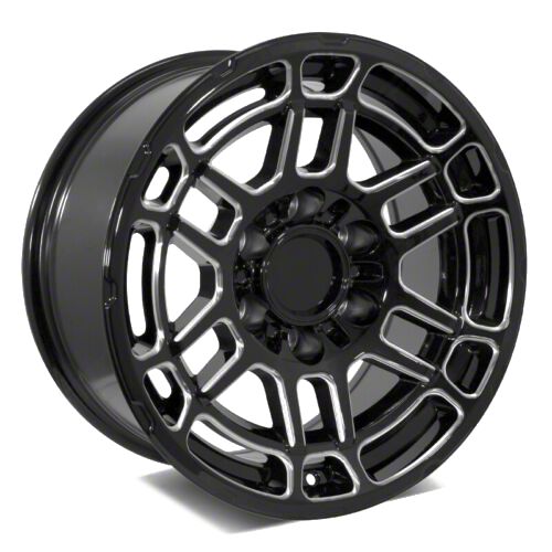 Factory Style Wheels Tacoma 2022 Tac Pro Style Gloss Black Milled 6-Lug ...