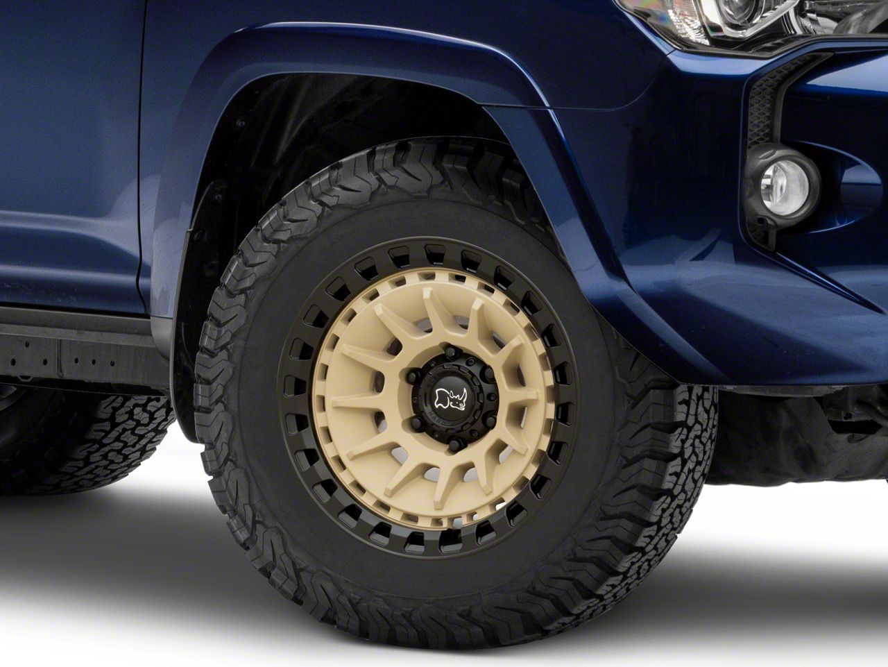 Black Rhino Toyota 4-Runner Barrage Desert Sand on Matte Black 6-Lug ...