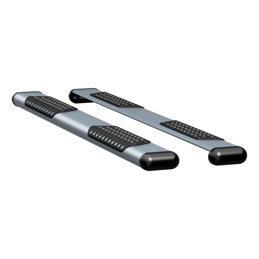 Toyota 4-Runner O-Mega II 6-Inch Oval Side Step Bars; Silver (10-23 ...