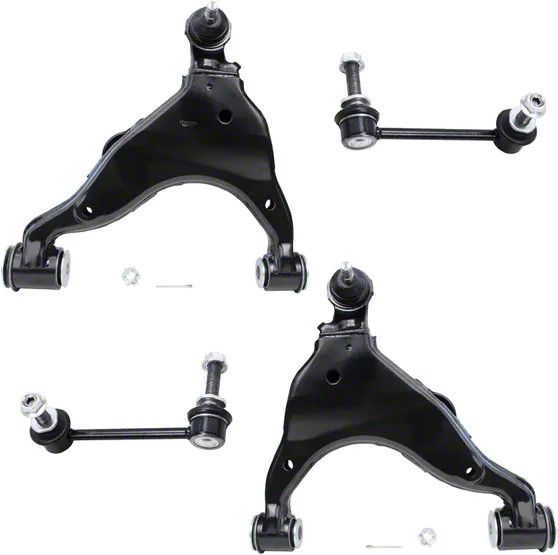 Toyota 4-Runner Front Lower Control Arms with Sway Bar Links (03-09 ...