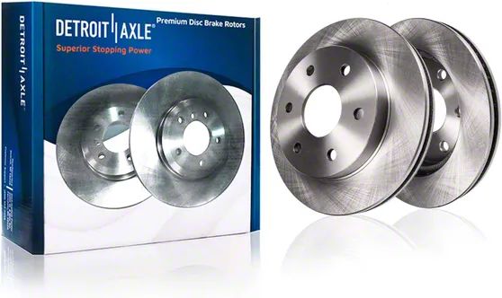 Toyota 4-Runner Vented 6-Lug Rotors; Front Pair (03-09 4Runner w/ 13.30 ...