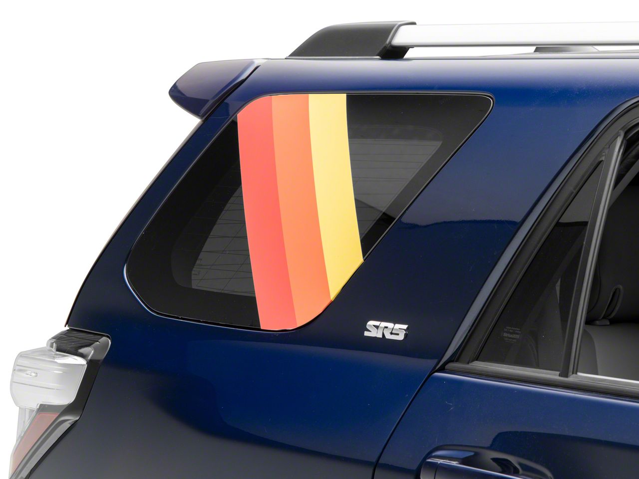 SEC10 Toyota 4-Runner Quarter Window Stripes; Retro TR25553 (10-24 ...