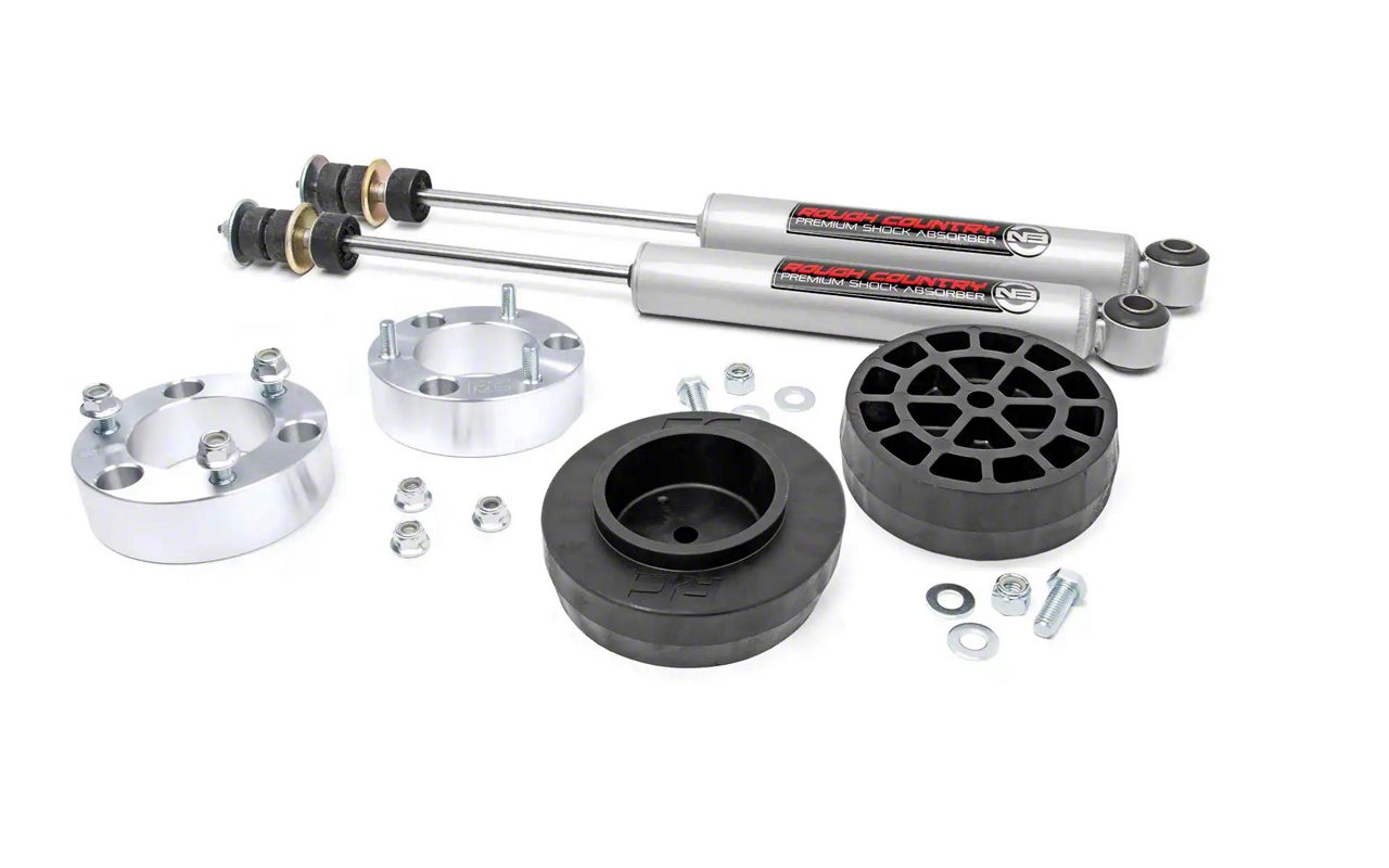 Rough Country Toyota 4-Runner 3-Inch Suspension Lift Kit with Premium ...