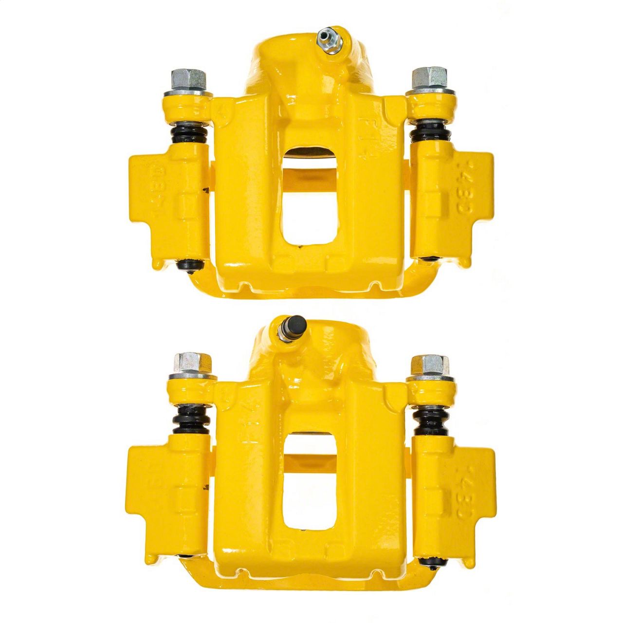 PowerStop Toyota 4-Runner Performance Rear Brake Calipers; Yellow ...