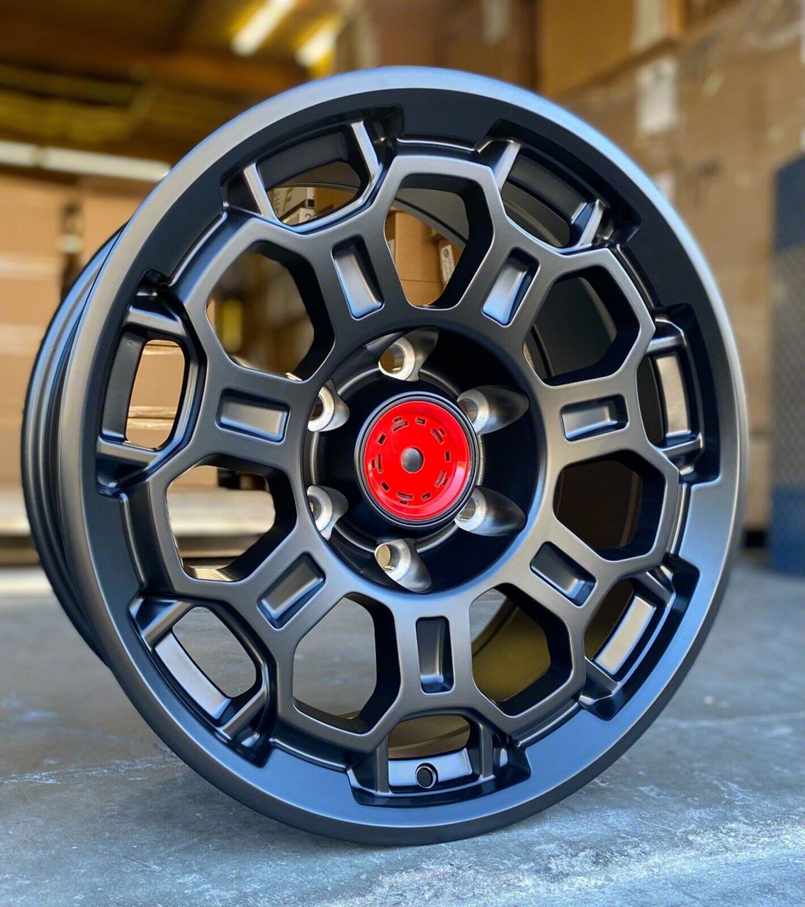 Tundra TR9 Matte Black 6-Lug Wheel; 18x9; 12mm Offset (22-24 Tundra ...