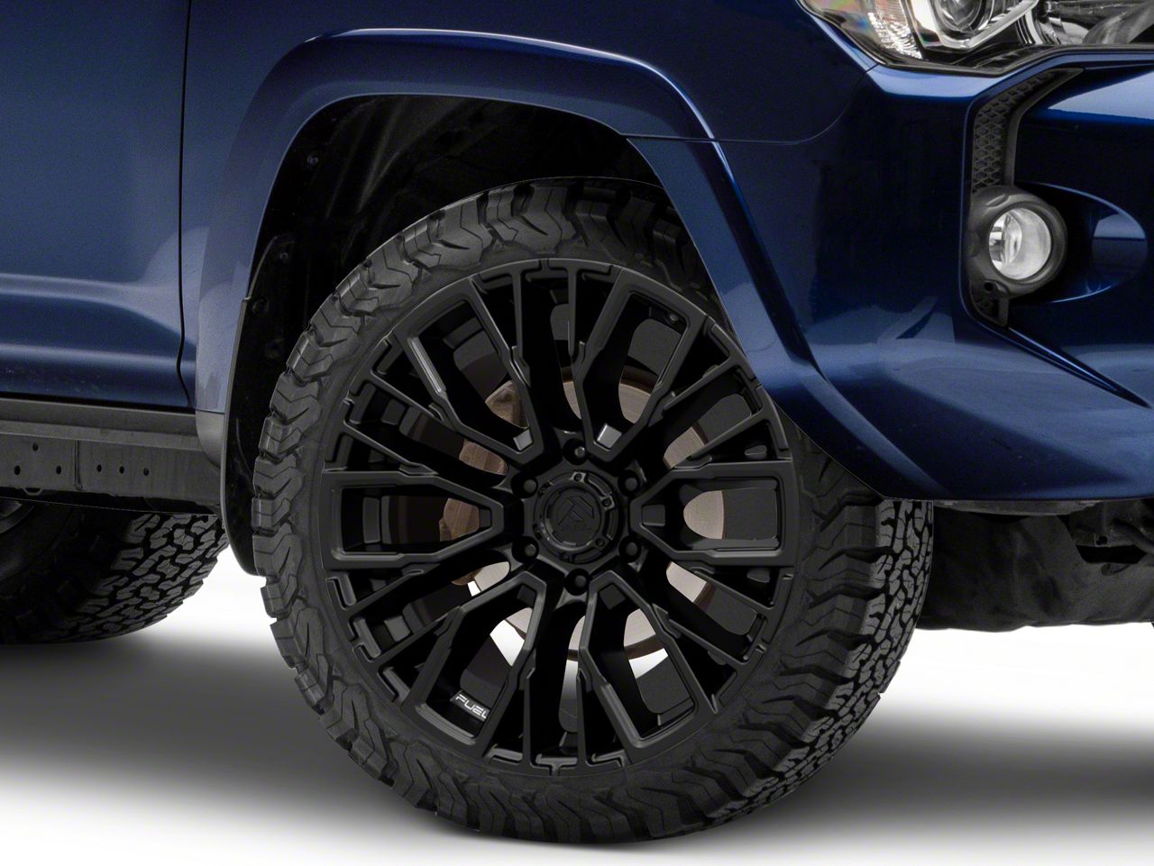 Fuel Wheels Toyota 4-Runner Rebar Blackout 6-Lug Wheel; 22x12; -44mm ...