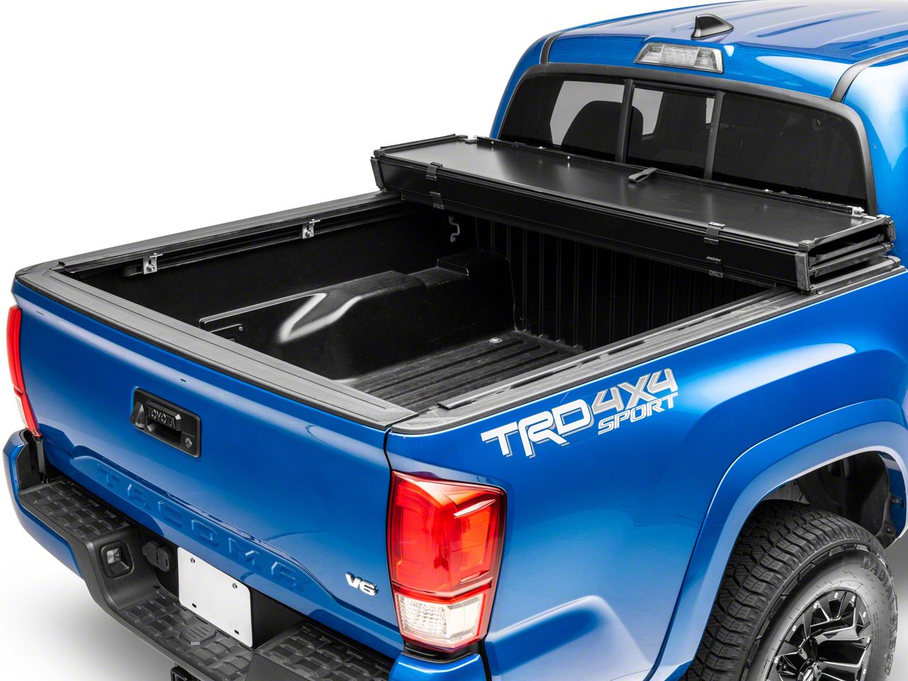 Proven Ground Tacoma Aluminum Quad-Fold Hard Tonneau Cover TT11213 (05 ...