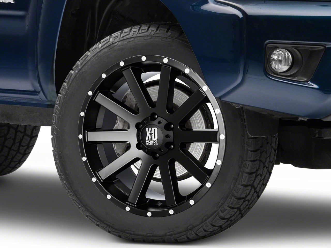 XD Toyota 4-Runner Heist Satin Black 6-Lug Wheel; 20x9; 18mm Offset ...