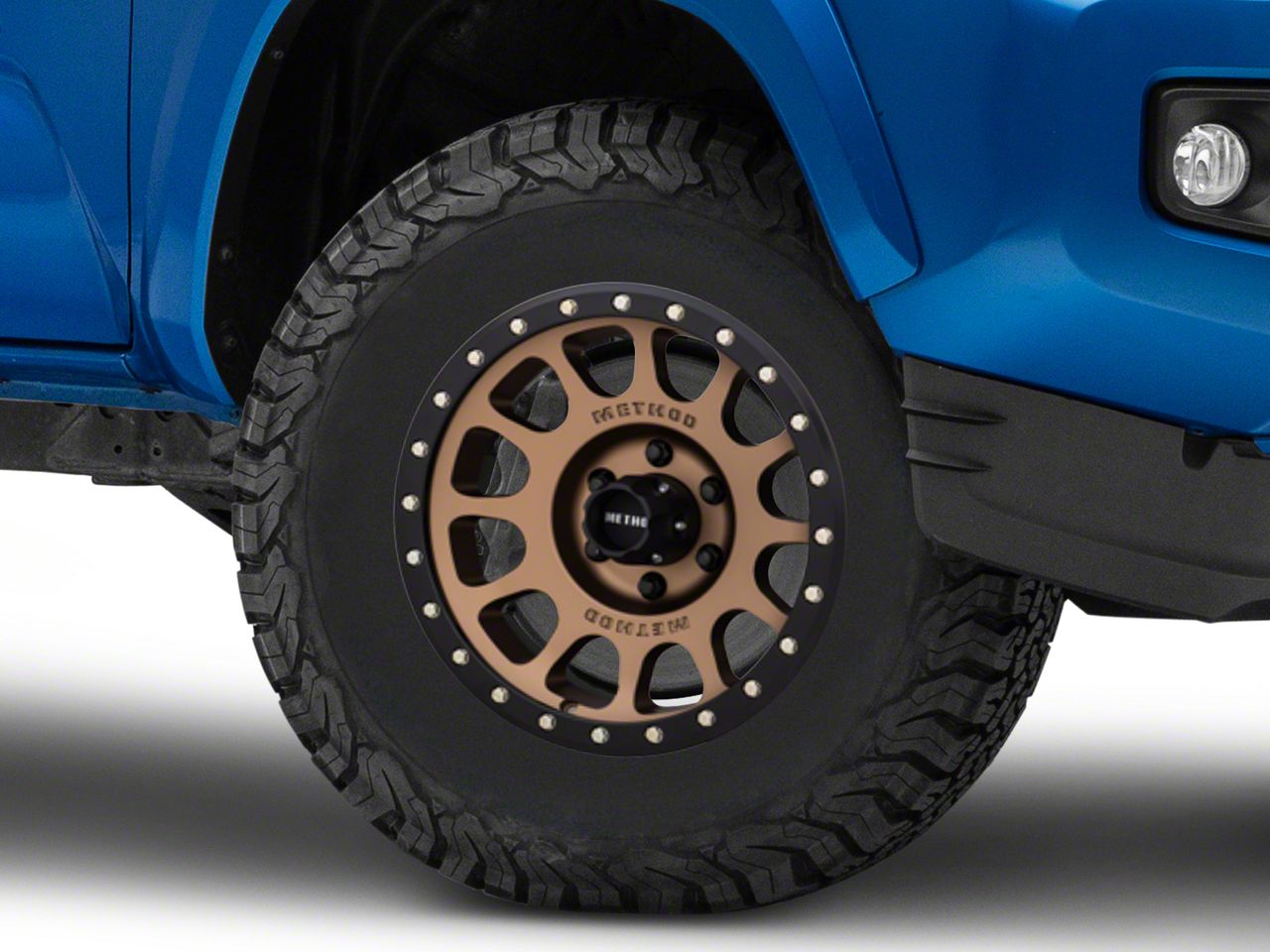 Method Race Wheels Tacoma MR305 NV Bronze 6-Lug Wheel; 16x8; 0mm Offset ...