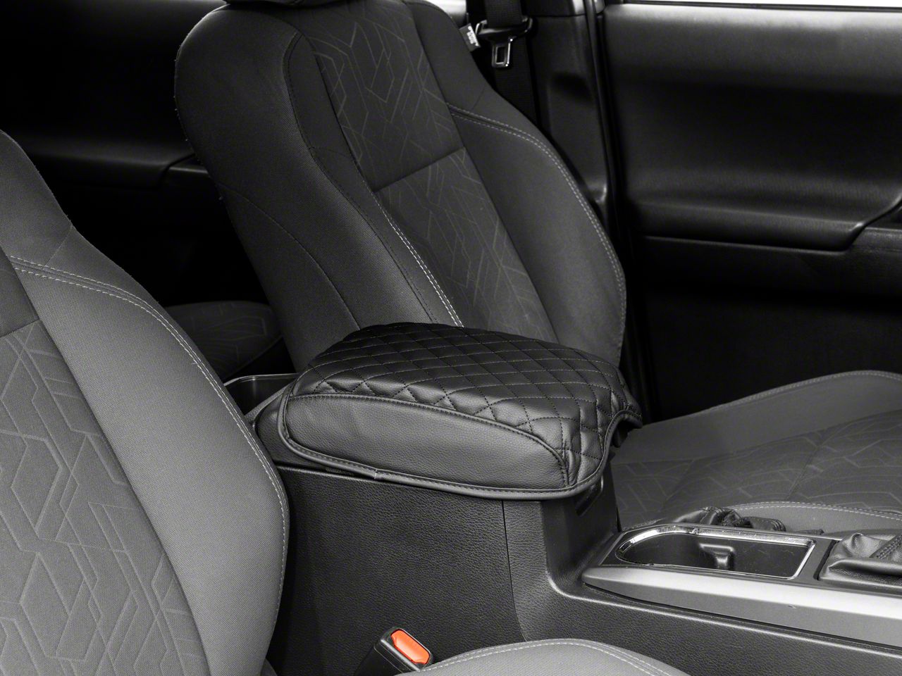 RedRock Tacoma Console Arm Rest Cushion; Black TT13859 (16-19 Tacoma ...