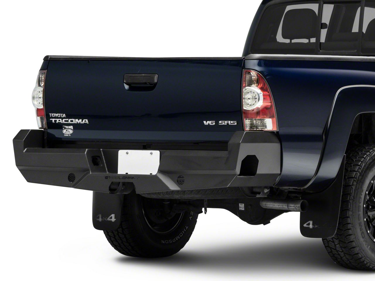 Tacoma Elevation Rear Bumper; Fine Textured Black (05-15 Tacoma) - Free ...