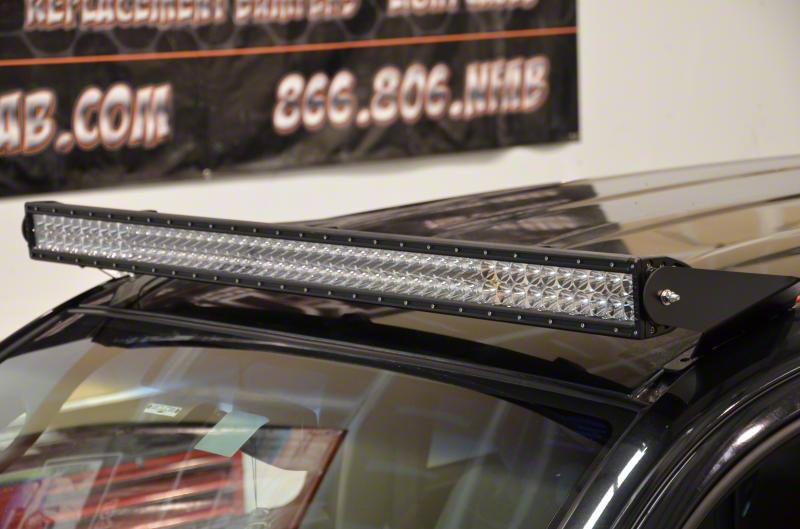 N-Fab Tacoma 49 Series LED Light Bar Roof Top Light Bar Mount - Gloss ...