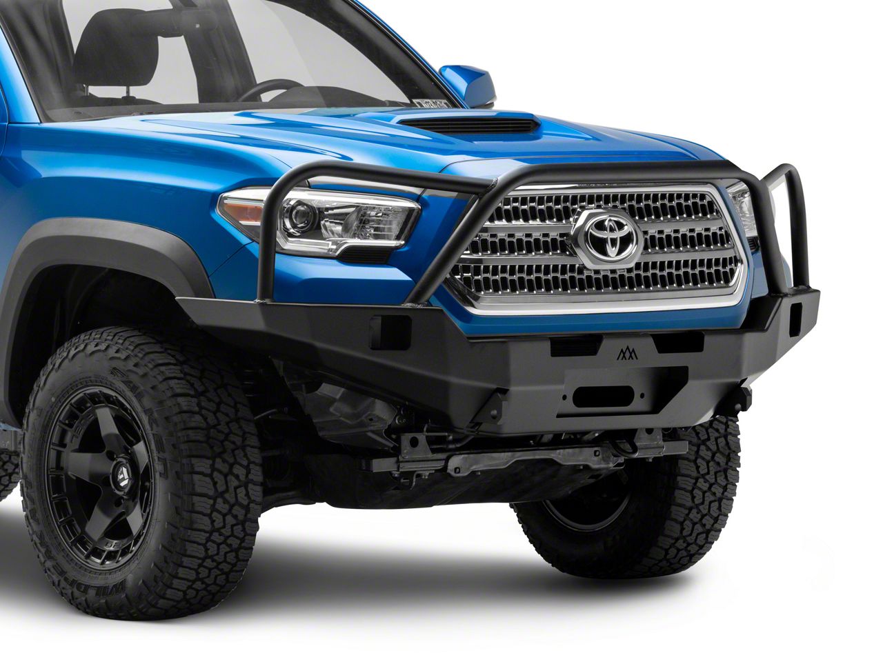 Backwoods Adventure Mods Tacoma Hi-Lite Overland Front Bumper with Bull ...