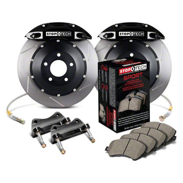 StopTech Tacoma ST-40 Performance Slotted 2-Piece Front Big Brake Kit ...