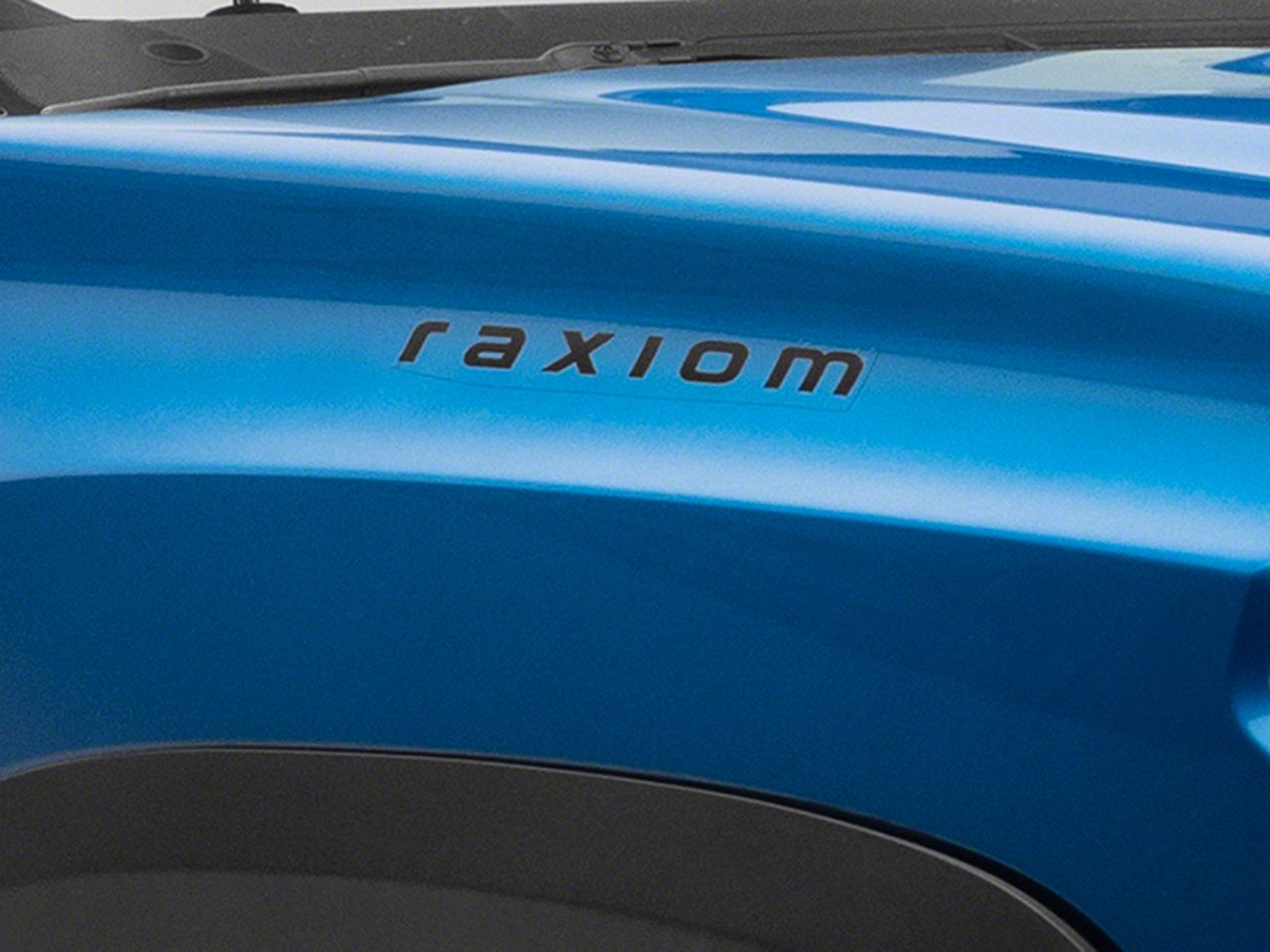 SEC10 Tacoma Raxiom Hood Decal; Black 431193 (Universal; Some ...