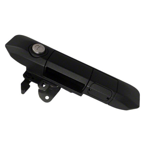 Tacoma Manual Tailgate Lock Handle with Standard Lock; Black (05-15 ...