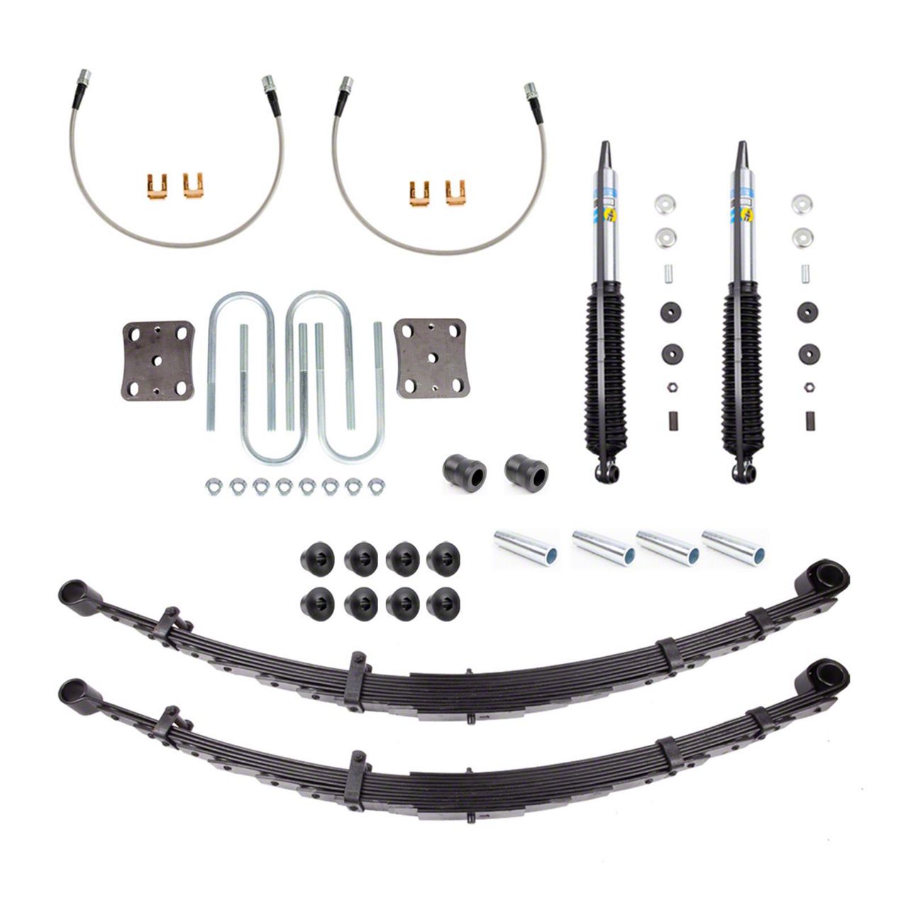 Tacoma 3-Inch Rear Suspension Lift Kit with Standard Leaf Springs and ...