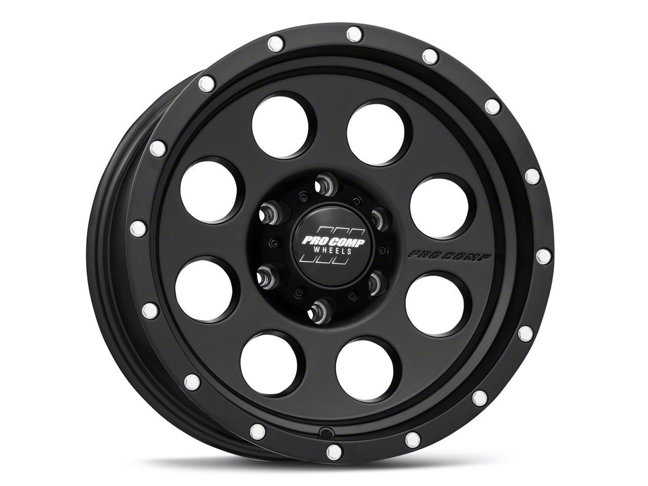 Pro Comp Wheels Tacoma Proxy Satin Black 6-Lug Wheel - 17x9 5045-7983 ...