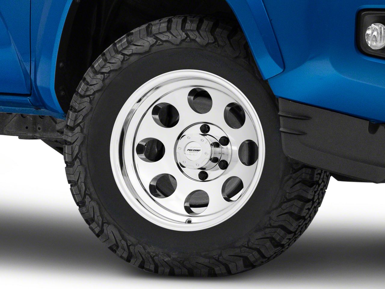 Pro Comp Wheels Tacoma 69 Series Polished 6-Lug Wheel; 17x9; -6mm ...