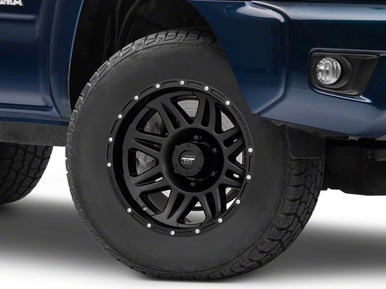 Pro Comp Wheels Tacoma 05 Series Matte Black 6-Lug Wheel - 17x8; 0mm ...