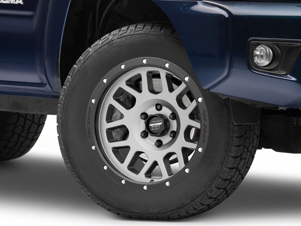 Pro Comp Wheels Tacoma Vertigo Matte Graphite 6-Lug Wheel - 18x9; 0mm ...