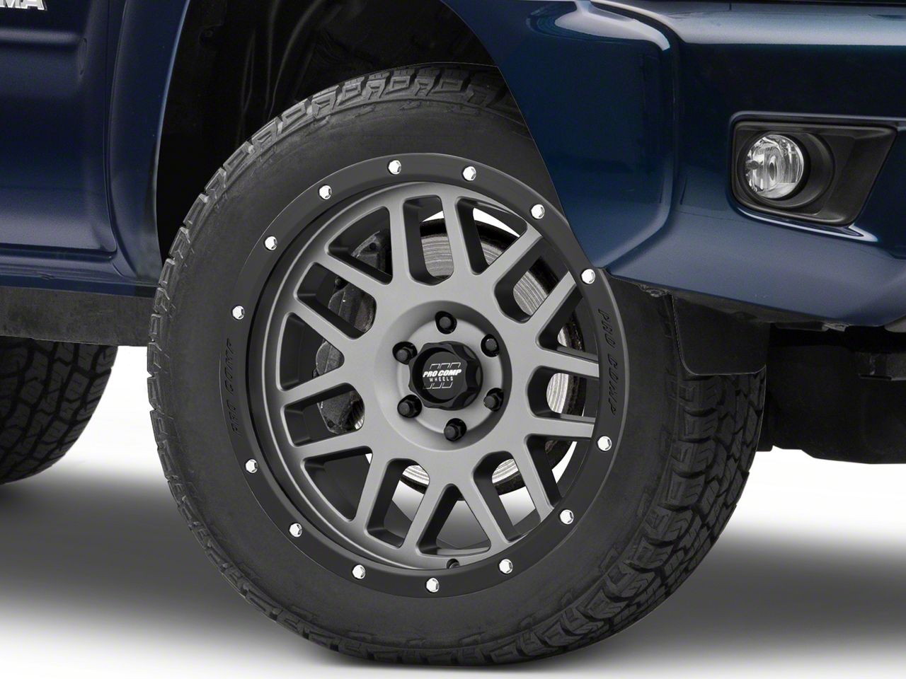Pro Comp Wheels Tacoma Vertigo Matte Graphite 6-Lug Wheel - 20x9; -12mm ...