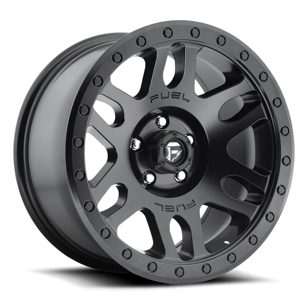Fuel Wheels Toyota 4-Runner Recoil Matte Black 6-Lug Wheel; 20x9; 20mm ...