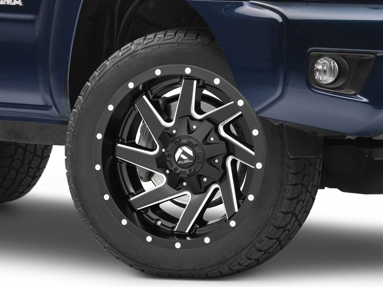 Fuel Wheels Toyota 4-Runner Renegade Matte Black Milled 6-Lug Wheel ...