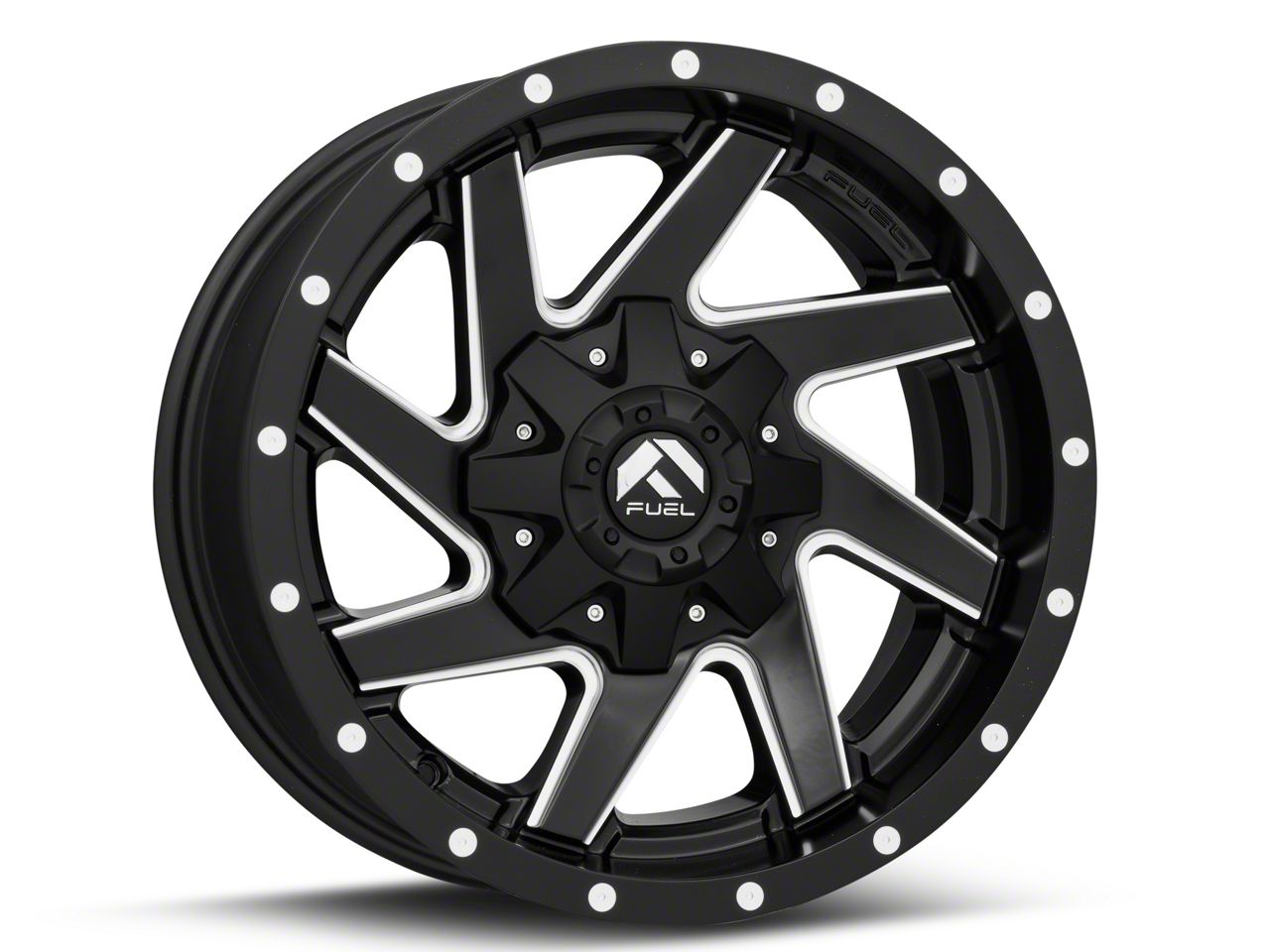 Fuel Wheels Tacoma Renegade Matte Black Milled 6-Lug Wheel; 20x10 ...