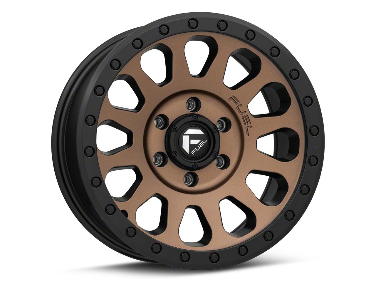 Fuel Wheels Toyota 4-Runner Vector Bronze 6-Lug Wheel; 17x8.5; 7mm ...