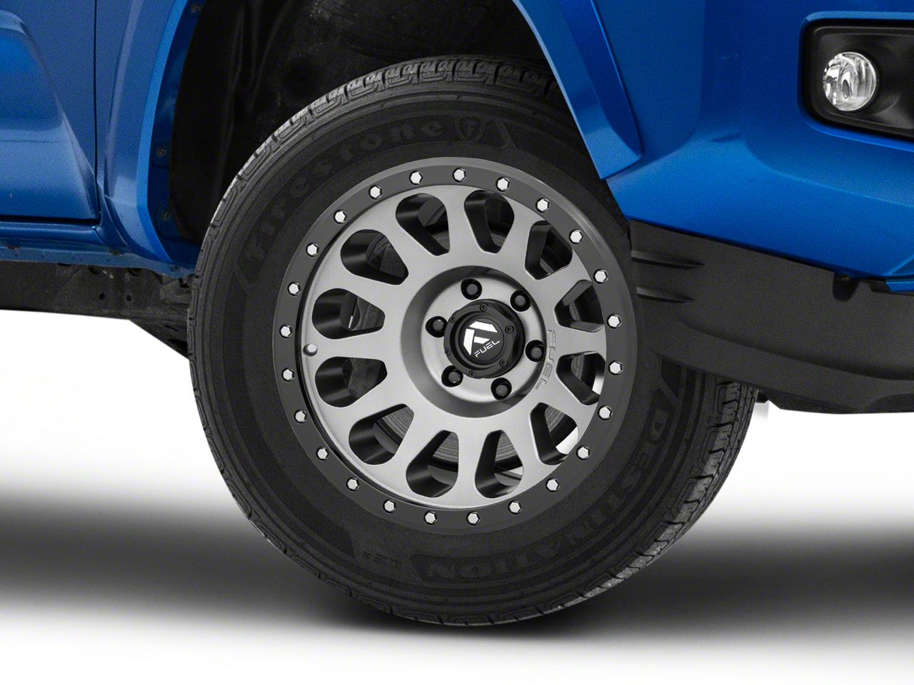 Fuel Wheels Tacoma Vector Gun Metal 6-Lug Wheel; 18x9; 1mm Offset ...