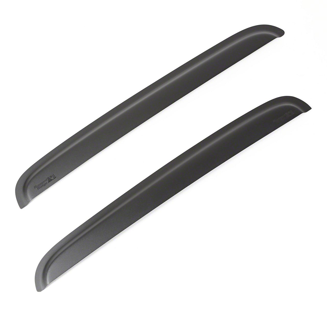 Rugged Ridge Tacoma Rear Window Visors - Matte Black 81349.89 (05-13 ...