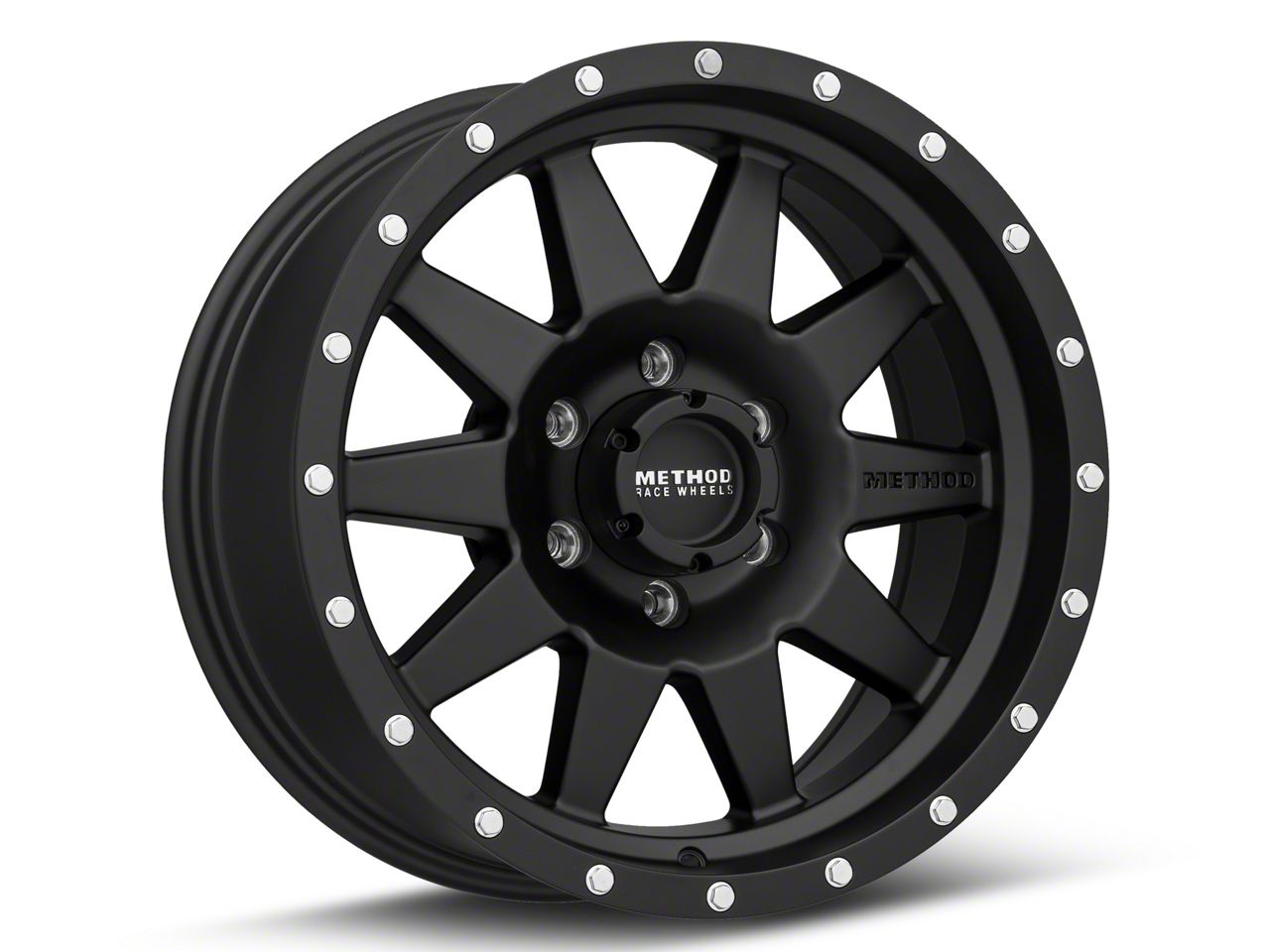 Method Race Wheels Tacoma MR301 The Standard Matte Black 6-Lug Wheel ...