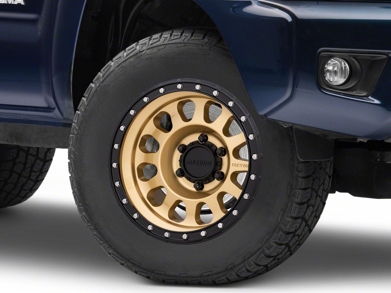 Method Race Wheels Tacoma MR315 Gold 6-Lug Wheel; 17x9; -12mm Offset ...