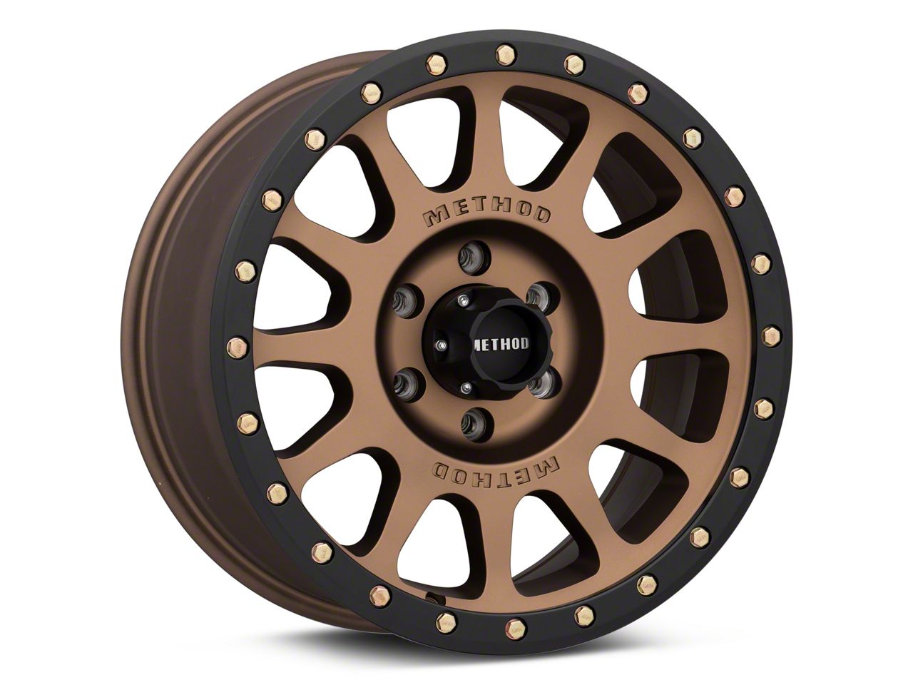Method Race Wheels Tundra MR305 NV Bronze 6-Lug Wheel; 18x9; 18mm ...