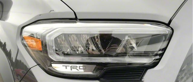 Toyota Tacoma 2020 TRD Pro Headlight; Black Housing; Clear Lens ...