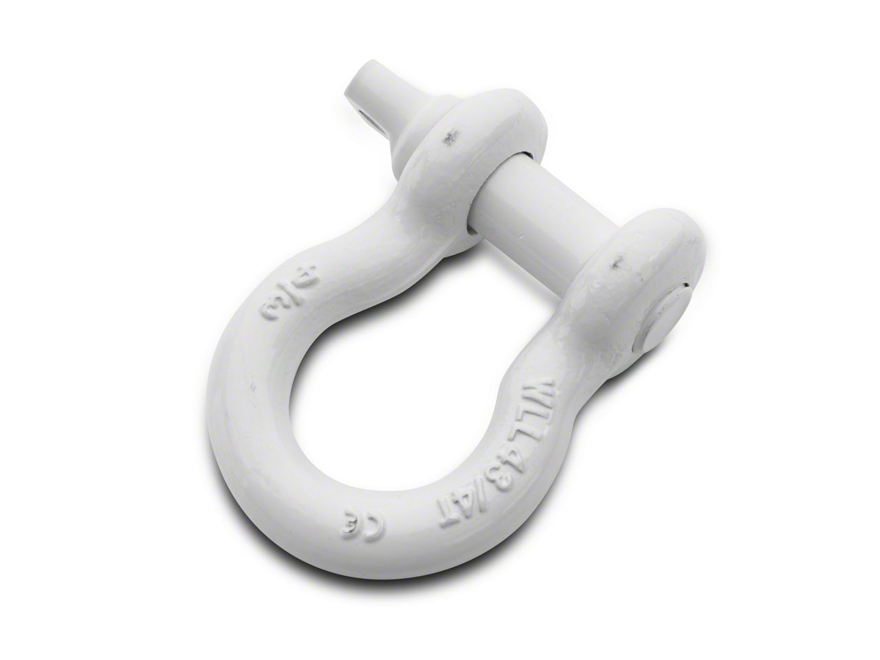 RedRock Tacoma 3/4-Inch D-Ring Shackle; White U9915 - Free Shipping
