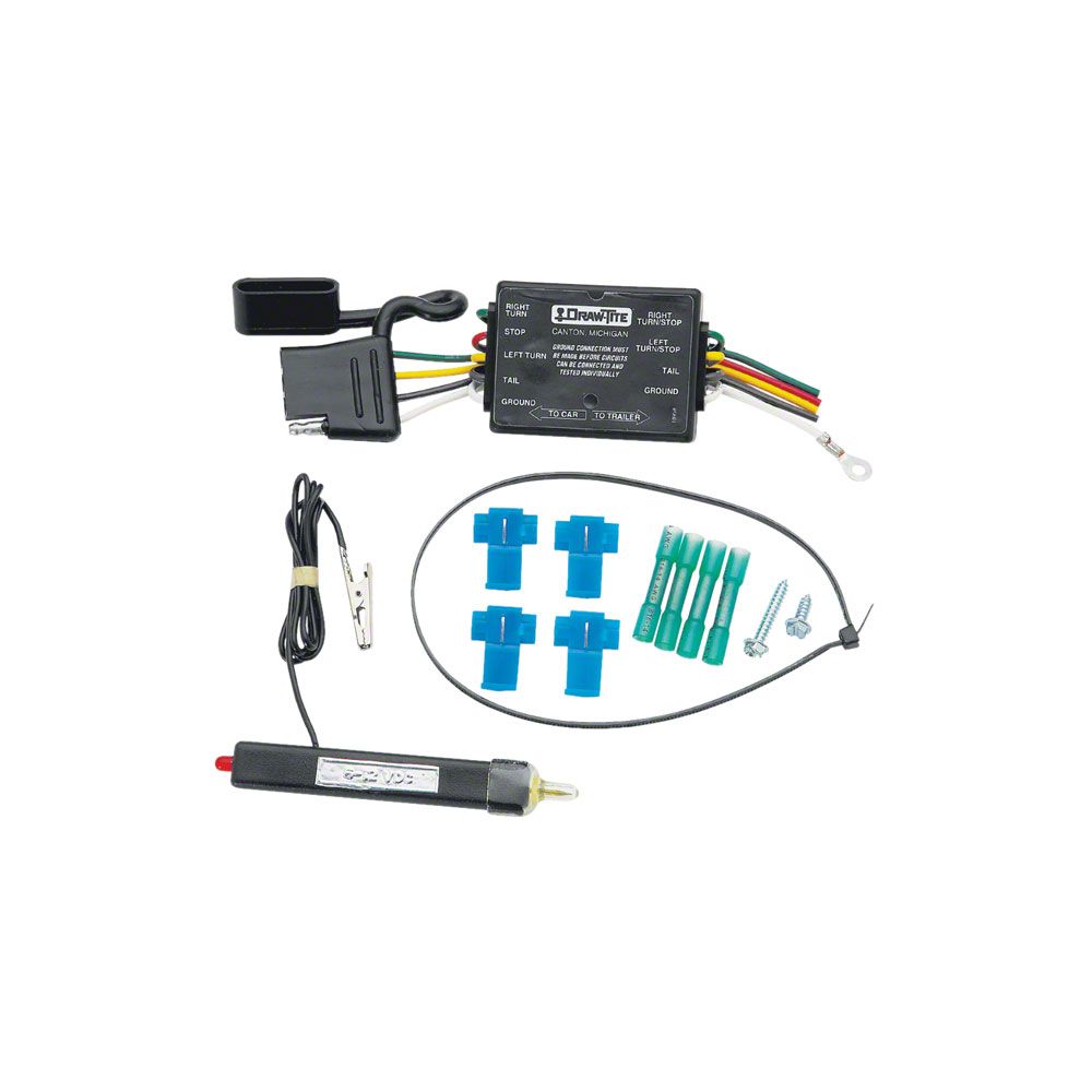 Bronco Trailer Light Control Module; With Taillight Converter; 4-Flat ...