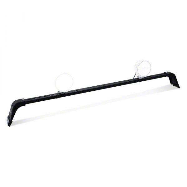 Carr F-350 Super Duty Deluxe Light Bar with Gutterless Mount Kit; Black ...