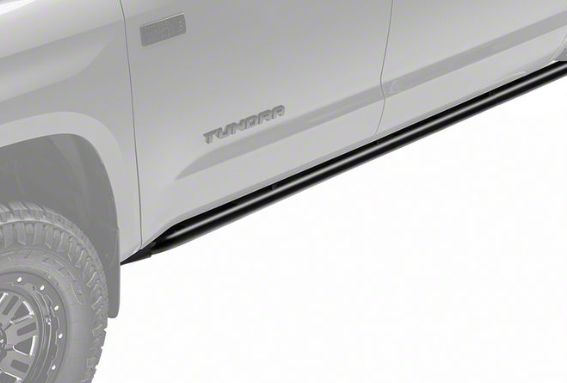 N-Fab Tundra Cab Length RKR Side Rails; Textured Black T074RKRCC (07-21 ...