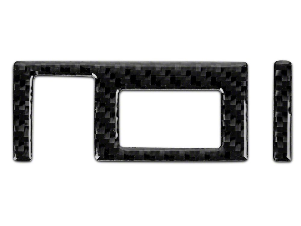 RedRock Switch Panel Trim; Carbon Fiber (14-21 Tundra) | RedRock
