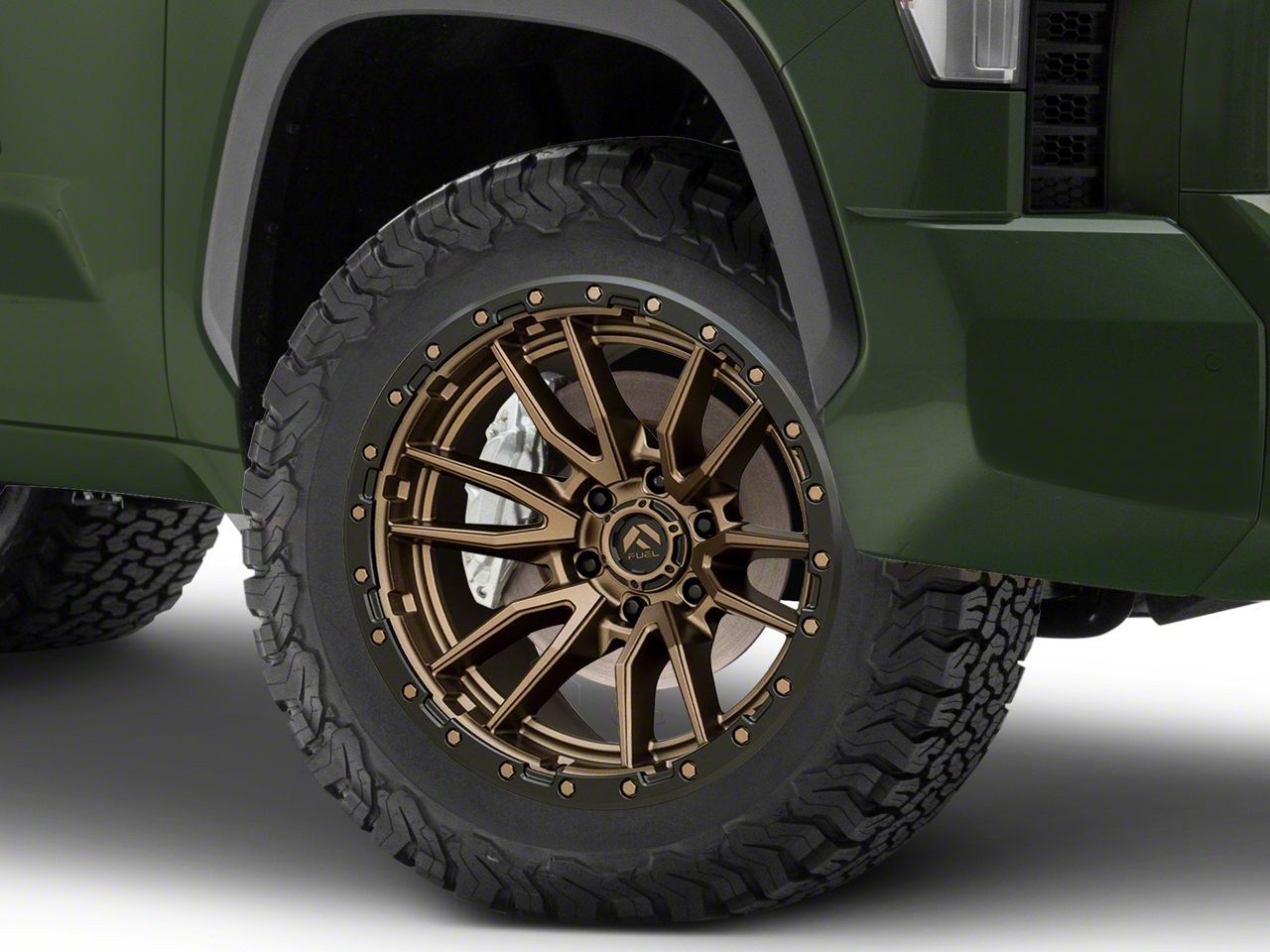Fuel Wheels Tundra Rebel Matte Bronze 6-Lug Wheel; 20x9; 20mm Offset ...