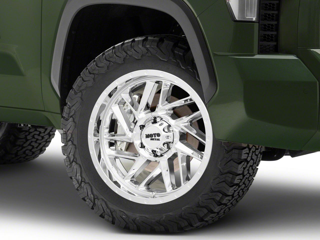 Moto Metal Tundra MO985 Breakout Chrome 6-Lug Wheel; 20x9; 18mm Offset ...